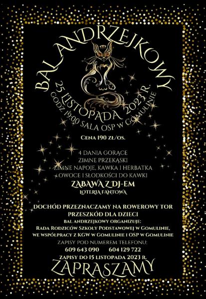 Bal andrzejkowy 2023 | WWW.SPGOMULIN.PL